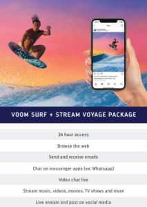 Royal Caribbean Internet Packages: Voom Internet at Sea